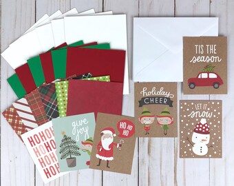 Christmas Card Making Kits | Etsy