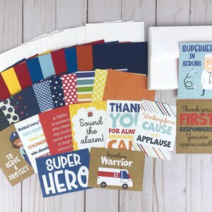 First Responder Cards, Card Making Kits for Adults, Make Your Own Cards ...