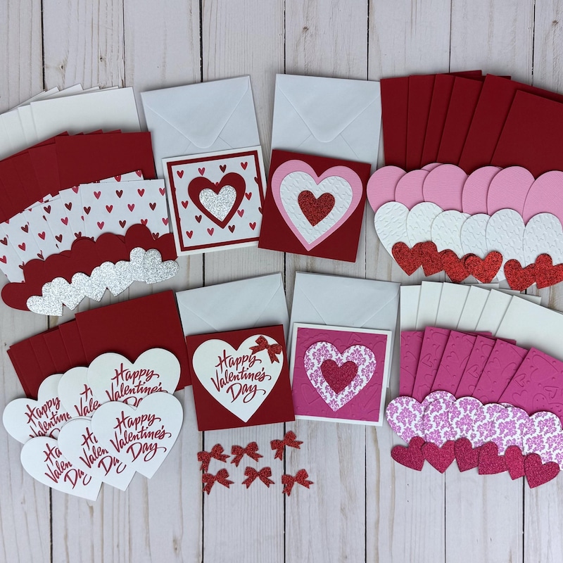 Mini Valentine Cards - Etsy