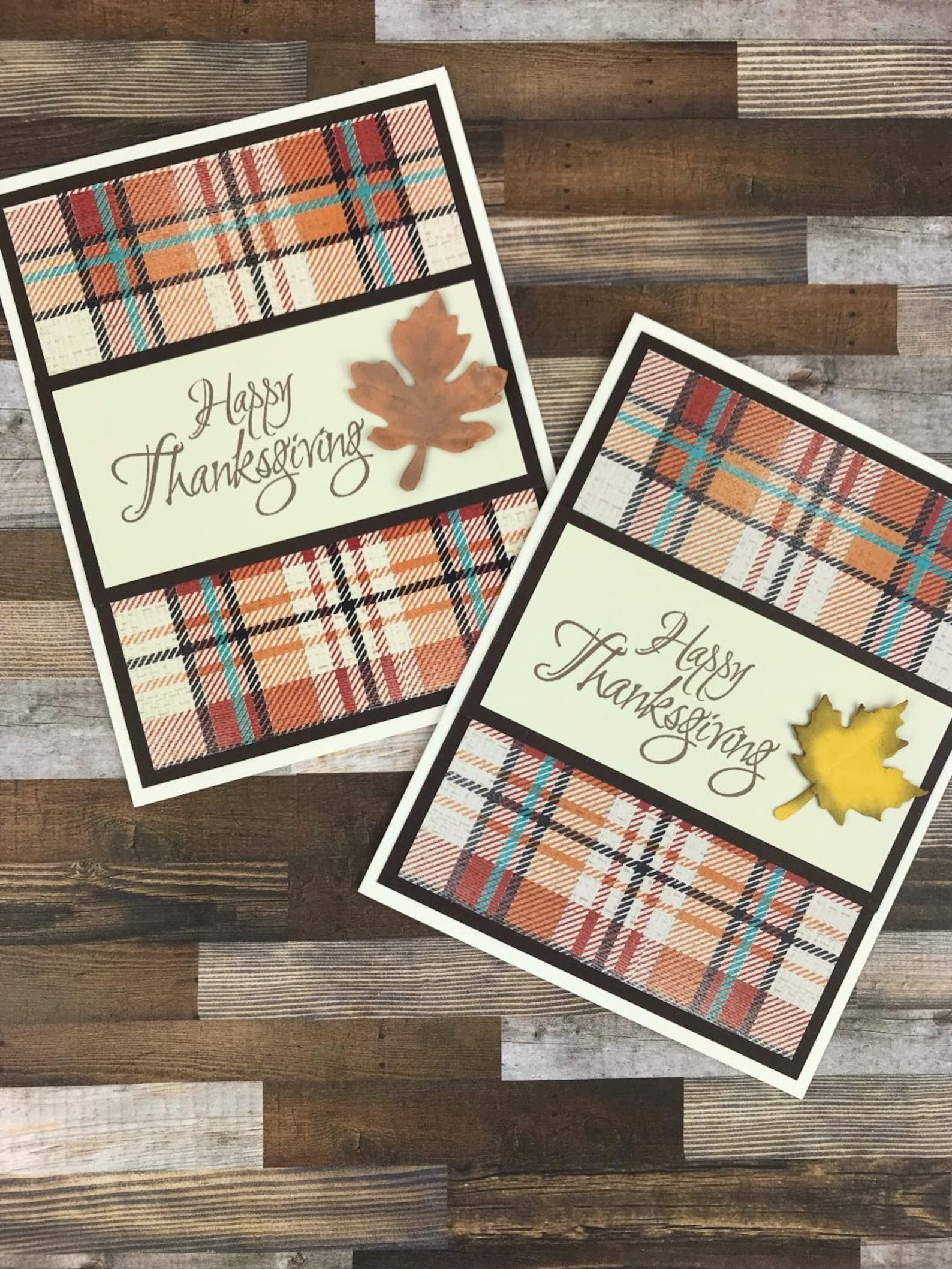 Thanksgiving Card Making Kits for Adults to DIY 6 Fall Cards: Easy ...