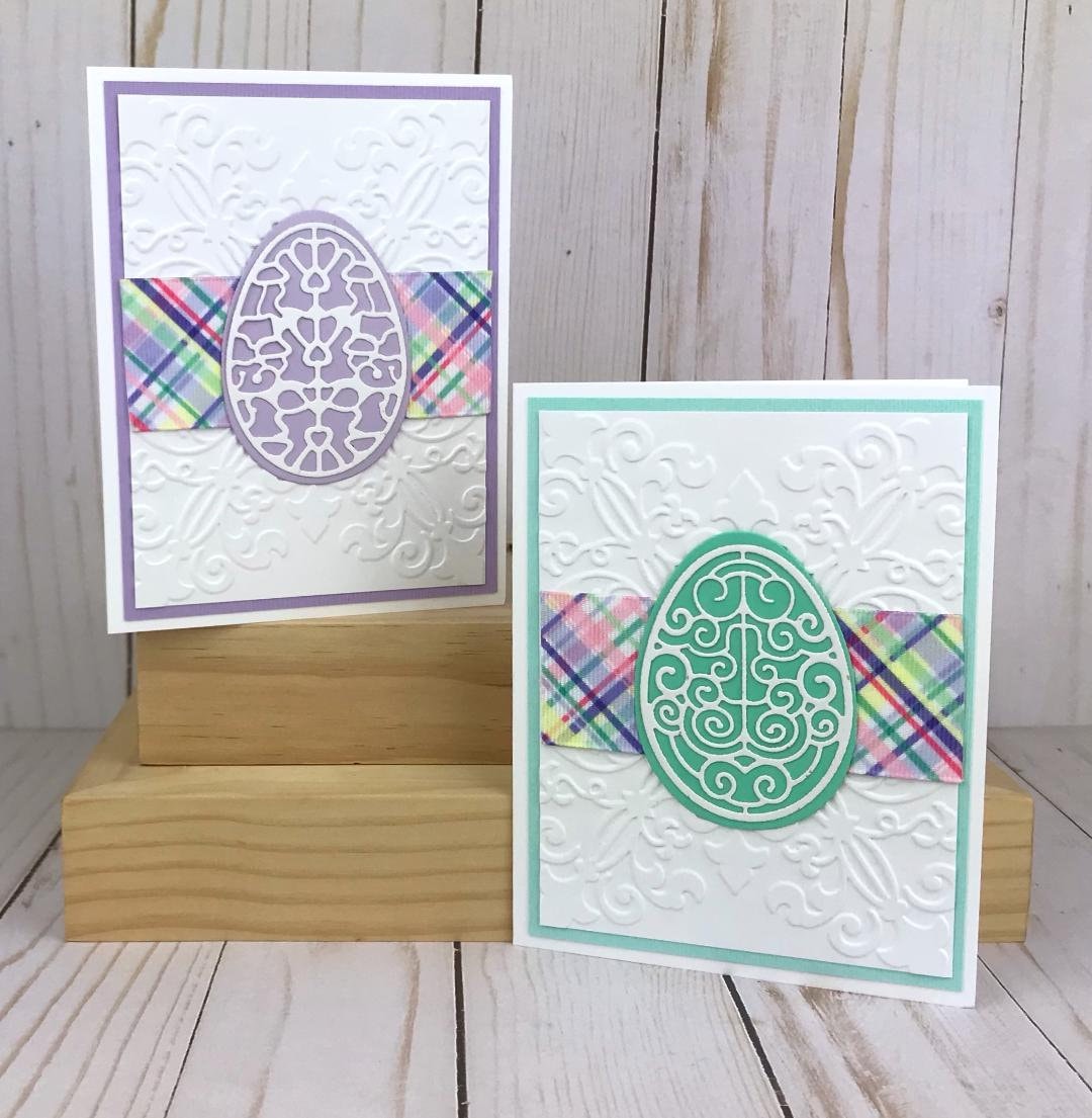 Easter Card Making Kit for Adults, Embossed Card Kit DIY, Greeting ...