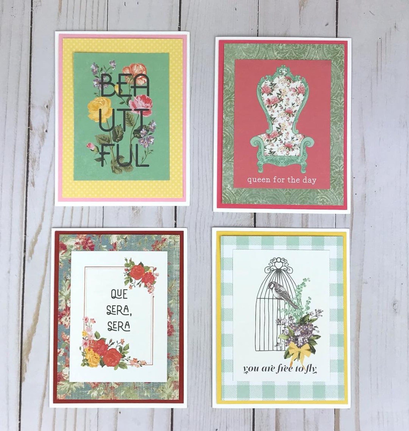 Card Making Kits DIY Greeting Card Kits Handmade Card Kits | Etsy