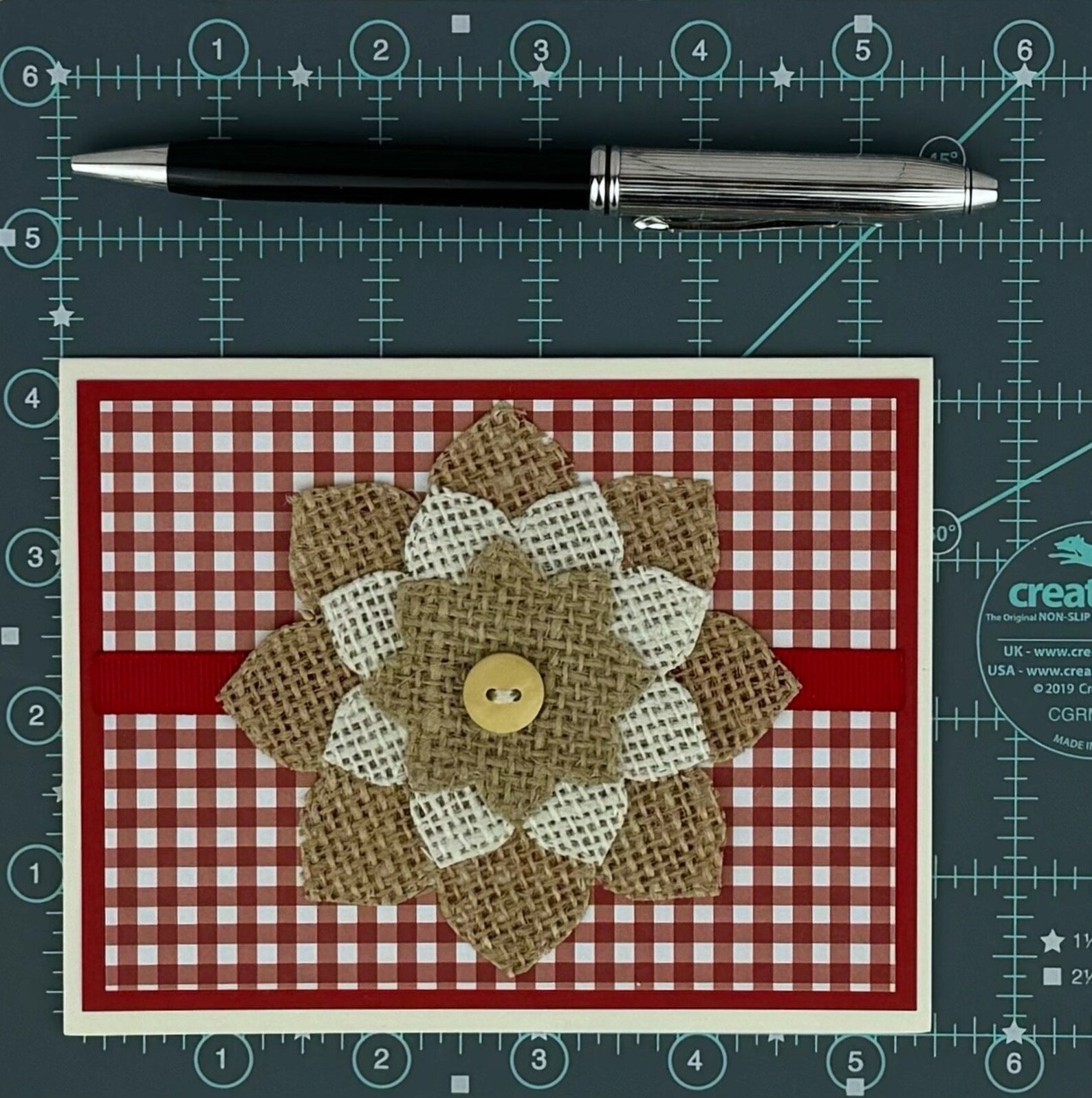 Rustic Cards Set of 6, Americana Cards, Just Because Cards, Summer ...