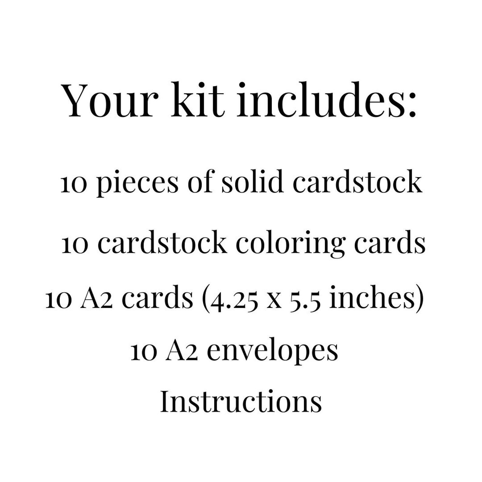 Color Your Own Card Make Your Own Cards Coloring Cards for | Etsy