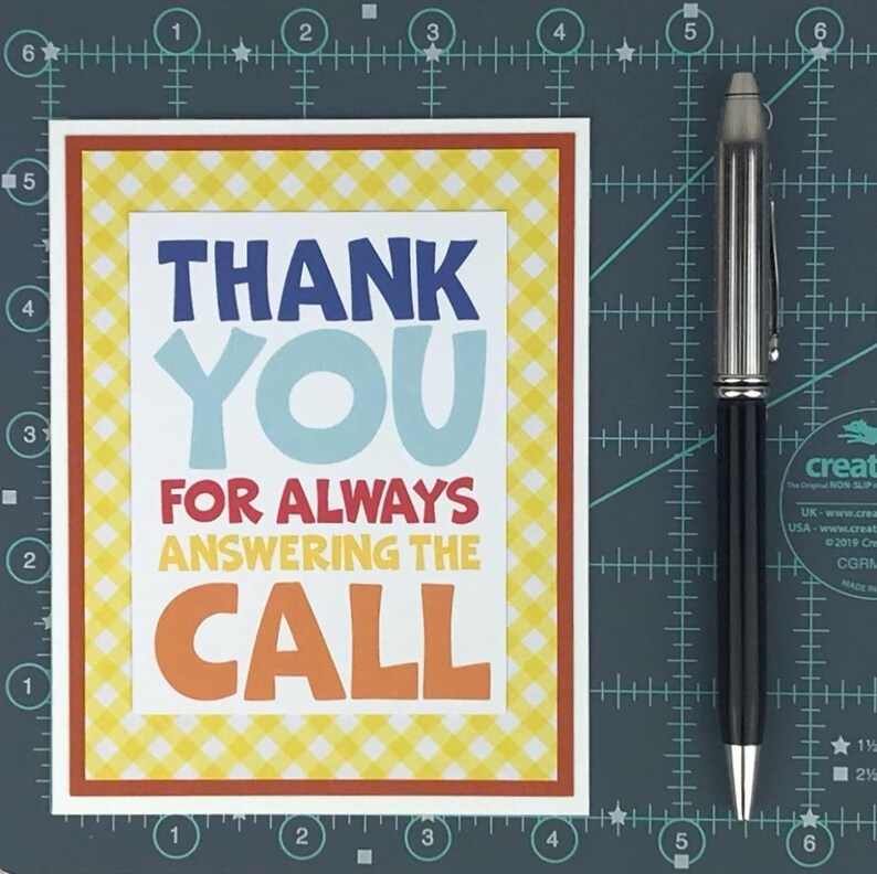 First Responder Cards Card Making Kits for Adults Make Your - Etsy