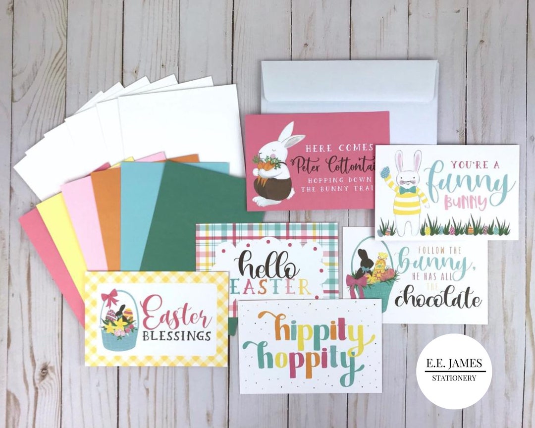 Easter Card Making Kit for Adults, Easter Cards for Friends, Easy DIY ...