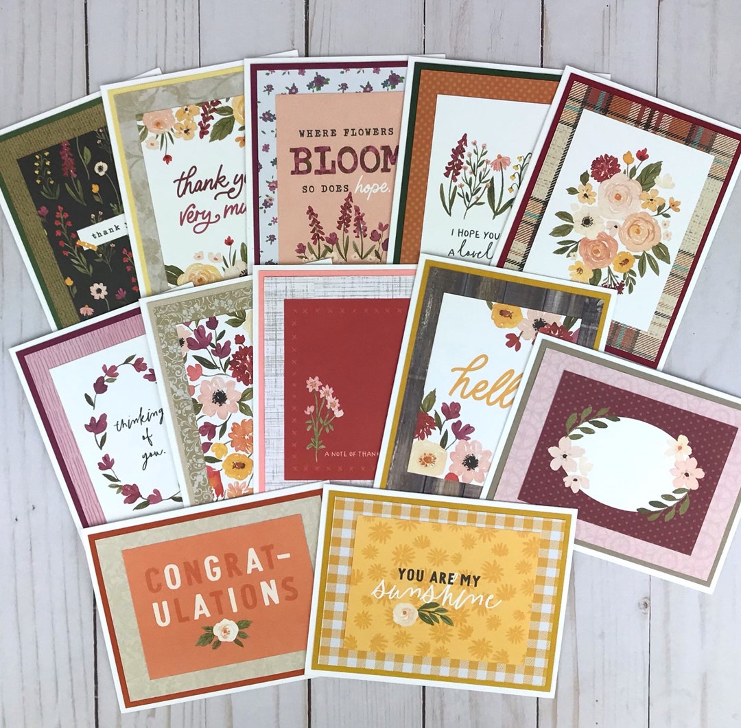 All Occasion Card Set, Anytime Cards, Blank Note Cards for Friends ...
