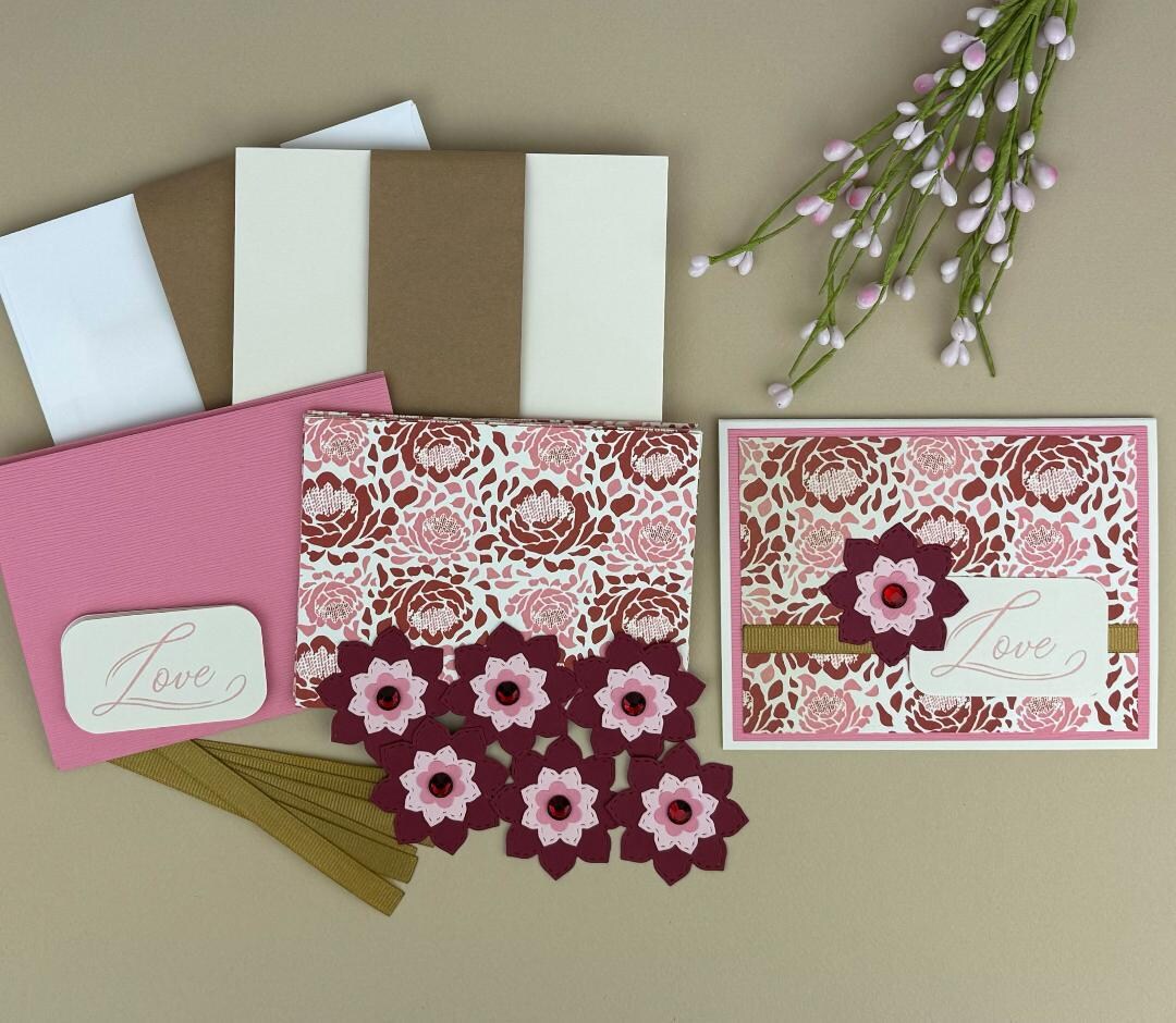 Valentine Card Making Kit for Adults, Love Valentine Card Kits to Make ...