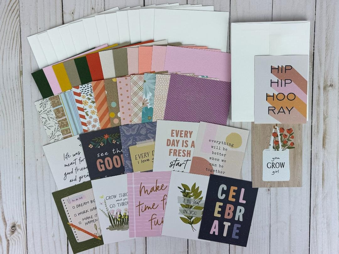 CLEARANCE, Make Your Own Cards, Inspiration Cards, Easy DIY Crafts ...