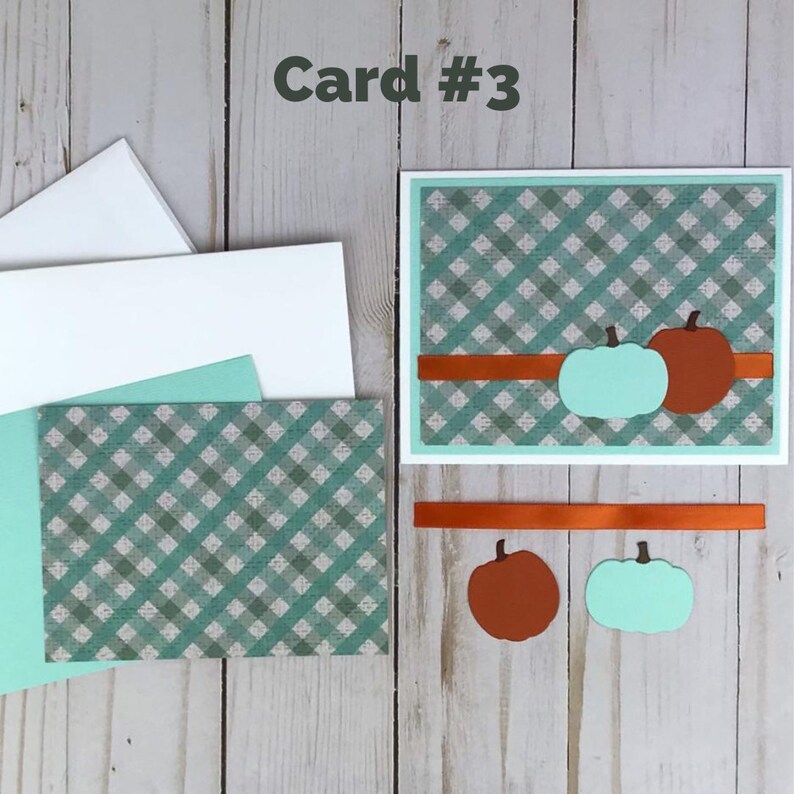 Fall Card Kits, Autumn Card Making Kit for Adults, Handmade Card Kit ...