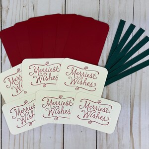 Christmas Card Making Kit for Adults to DIY 6 Holiday Cards: Easy ...