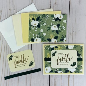 Religious Card Making Kit for Adults, Bible Verse Card Kit DIY ...