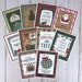 Christmas Card Set, Holiday Card Pack, Rustic Christmas Cards ...