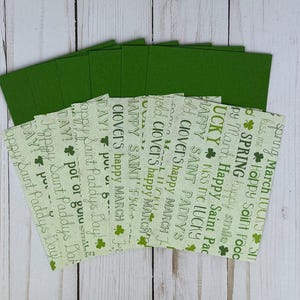 St. Patrick's Day Card Making Kit for Adults, Happy St. Patrick's Day ...