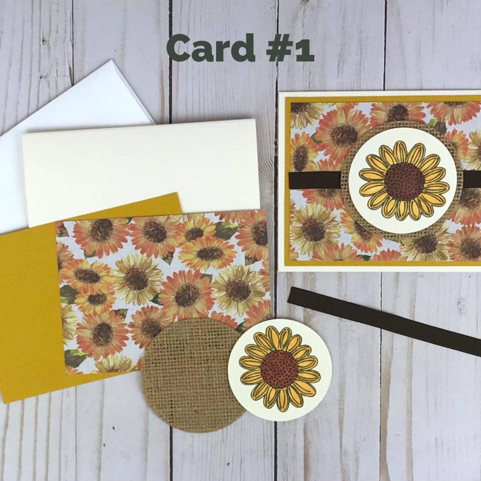 Fall Card Kits, Autumn Card Making Kit for Adults, Handmade Card Kit ...