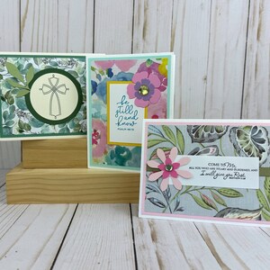 Religious Card Making Kit for Adults, Bible Verse Card Kit DIY ...