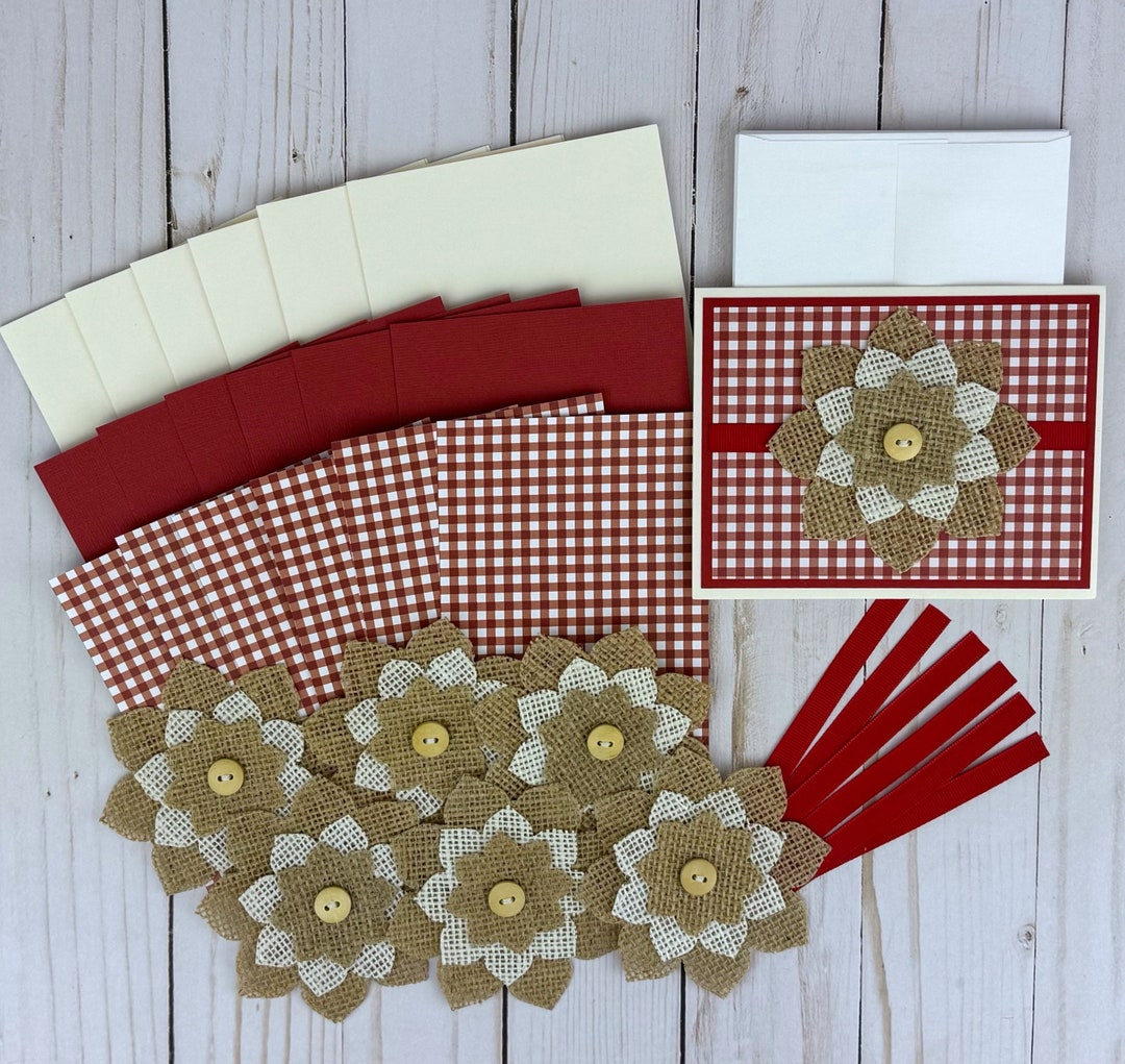 Handmade Card Kit, Card Making Kit for Adults, DIY Card Kit, Beginner ...