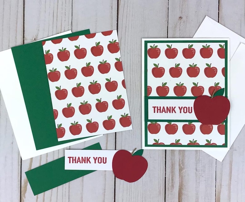 Thank You Card Kit DIY Card Making Kit for Kids Handmade | Etsy