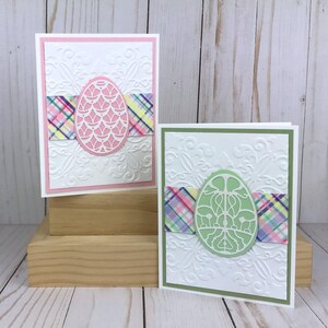 Easter Card Making Kit for Adults, Embossed Card Kit DIY, Greeting ...