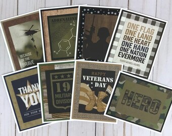 Patriotic Thank You Card - Etsy