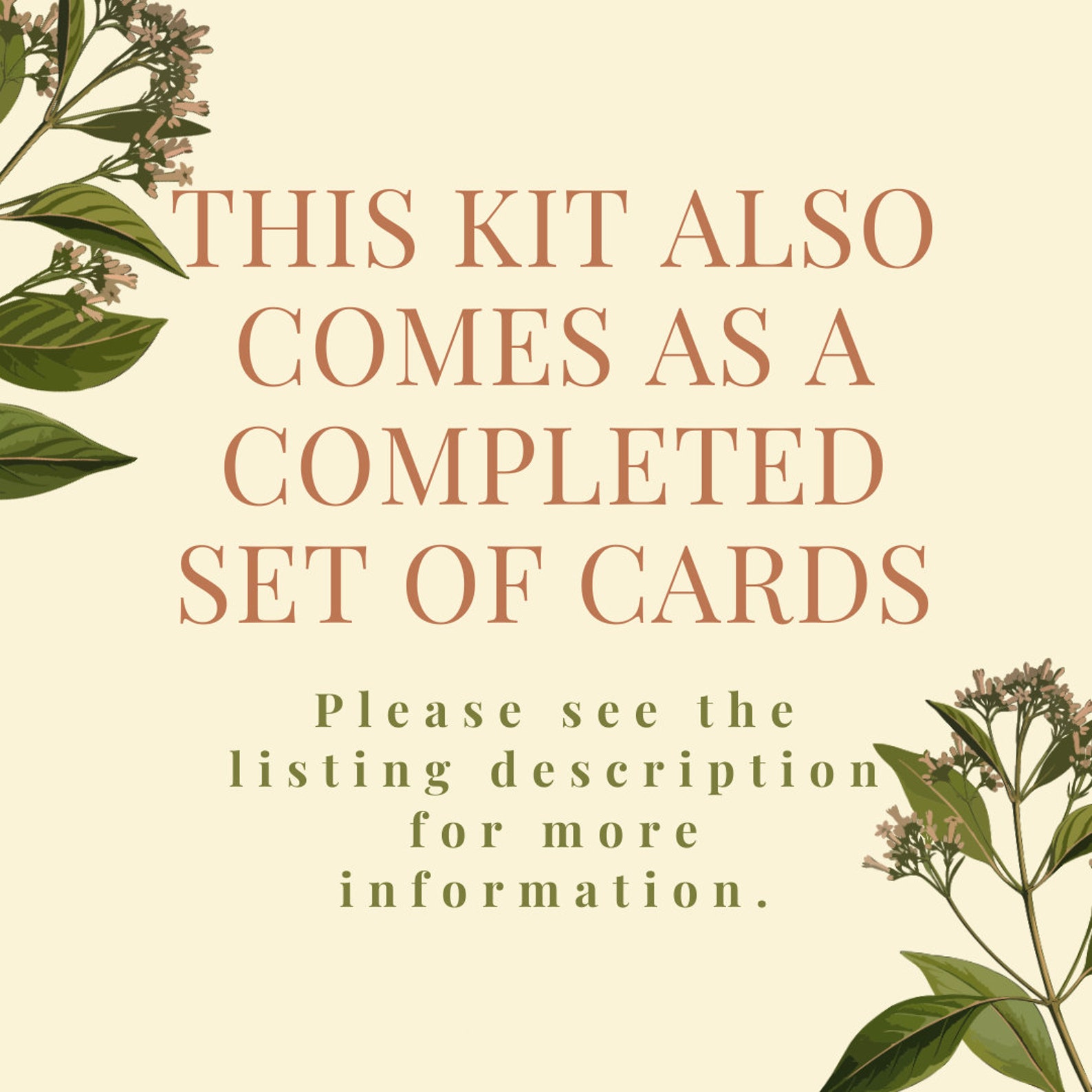 Thank You Card Kit DIY Card Making Kit for Kids Handmade | Etsy