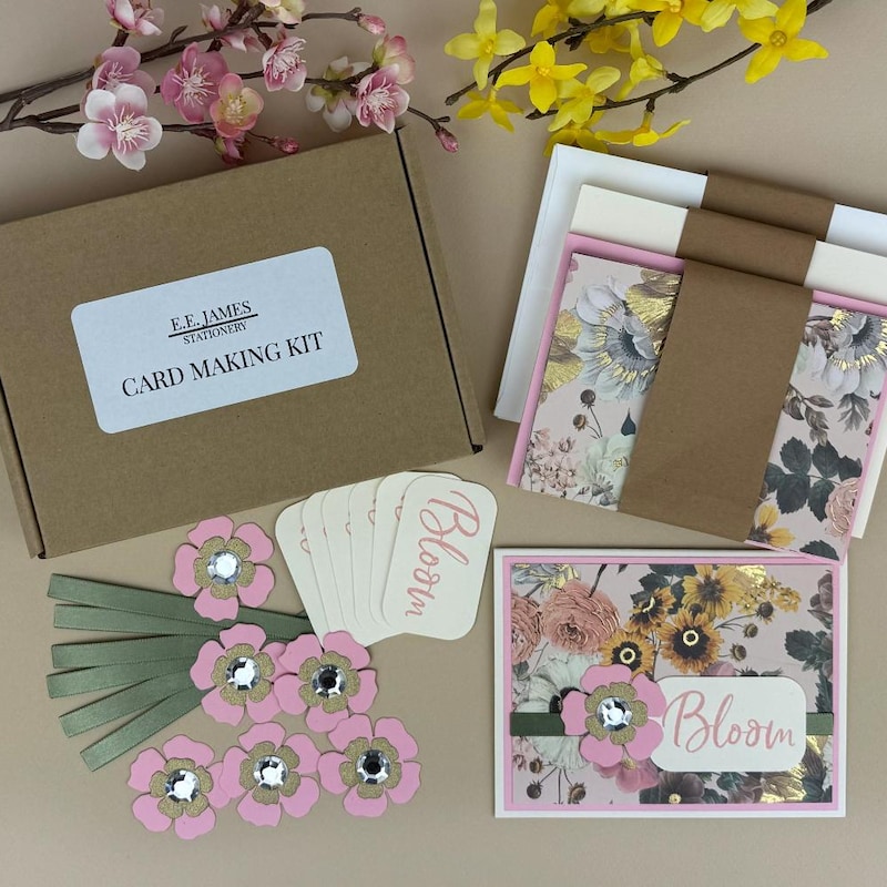 Easter Card Making Kit - Etsy