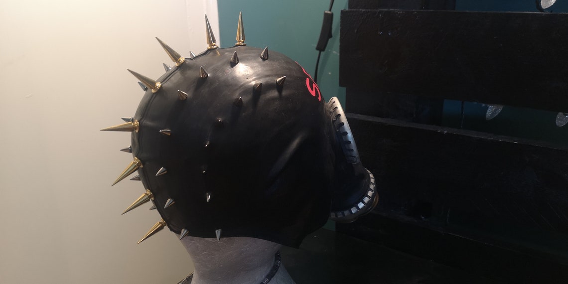 Custom gas mask Kink BDSM cosplay - Etsy.de