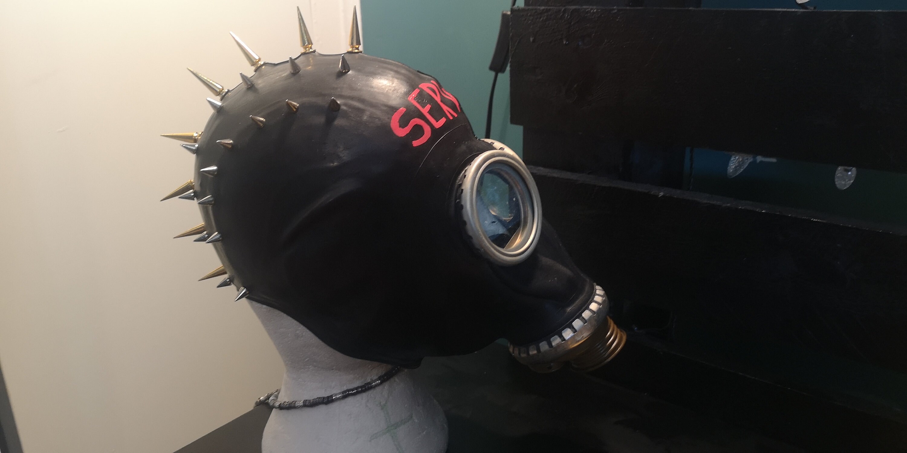 Custom Gas Mask Kink BDSM Cosplay - Etsy UK