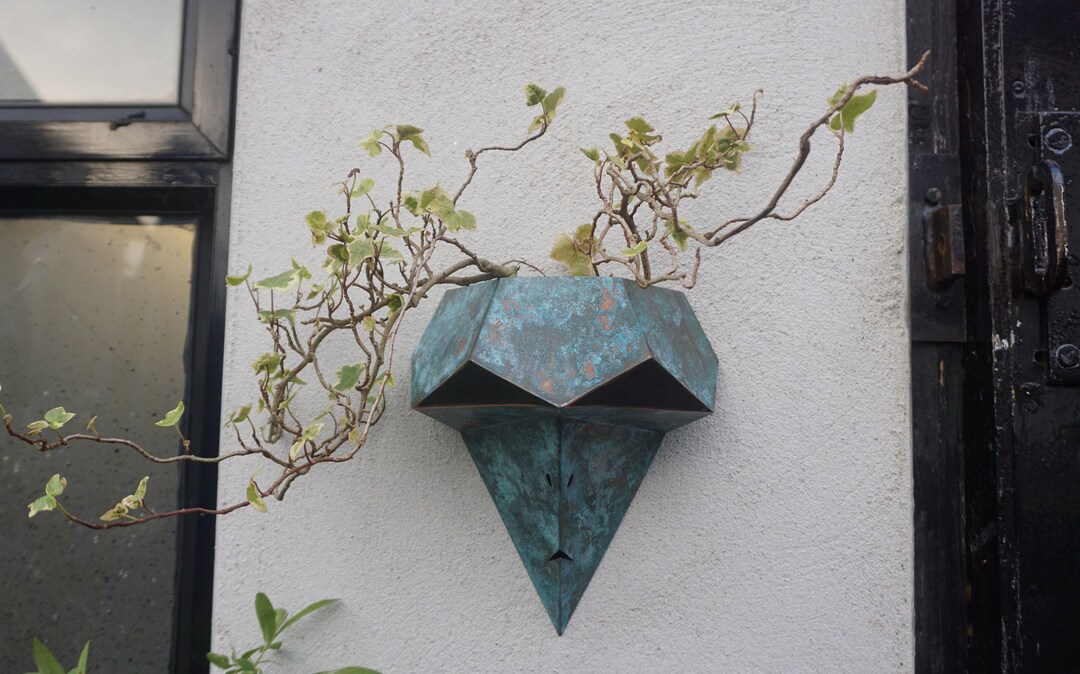 Alien Head Copper Planter - Etsy