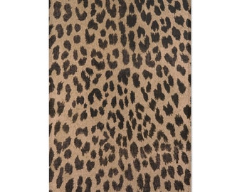 Cheetah Print Area Rug - Etsy