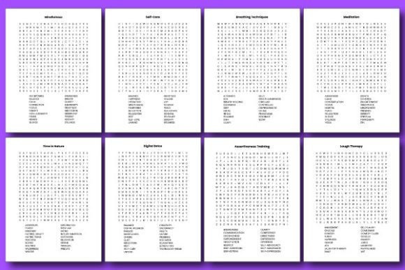 30+ Word Search Printable Puzzle Instant Download, Printable Puzzle ...