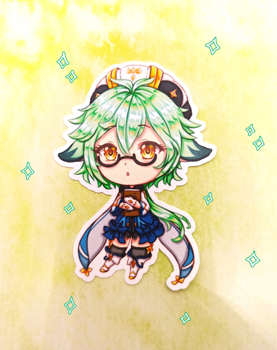 Genshin Impact Sticker: Sucrose - Etsy
