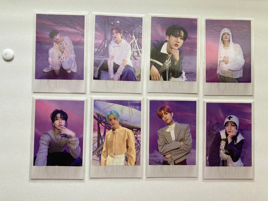 Official Stray Kids Rock-star Polaroid POB Photocard - Etsy