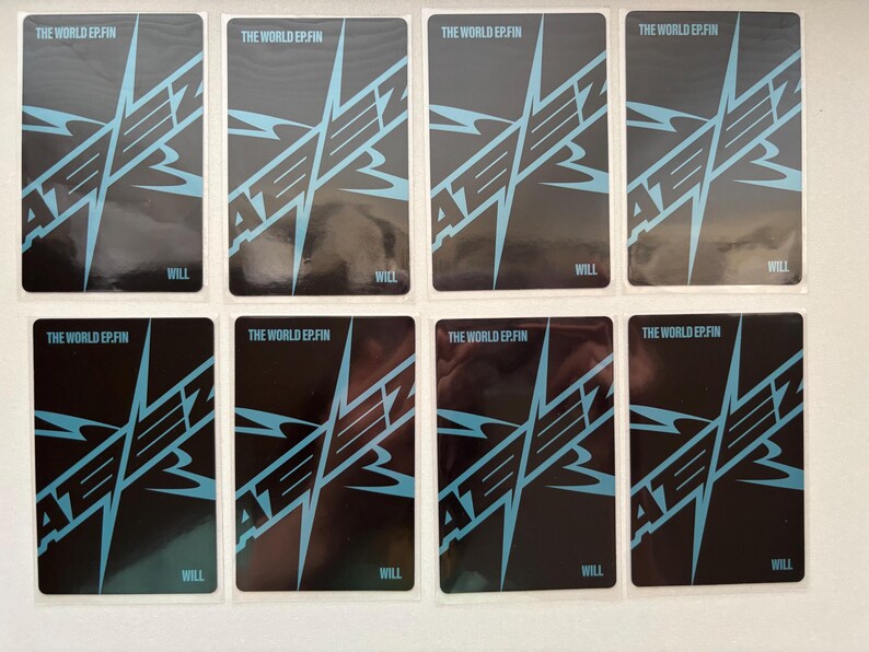 Official Ateez Will Z Version Photocard - Etsy