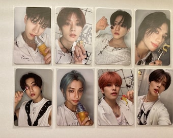 Stray Kids OFFICIAL Rock 樂 Star Rockstar Photocard SKZ Felix Hyunjin ...