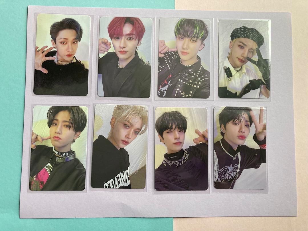 Official Stray Kids Oddinary Scanning Version Photocard - Etsy