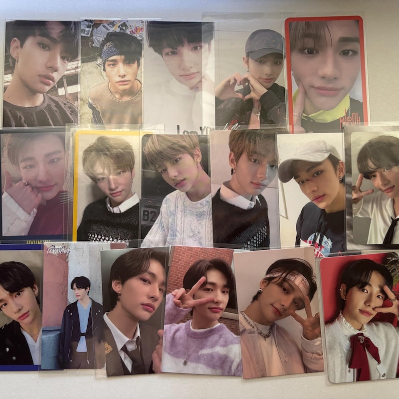 Hyunjin Photocard - Etsy