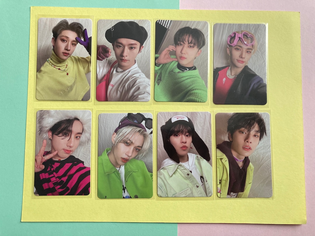 Official Stray Kids Oddinary Mask off Version Photocard - Etsy