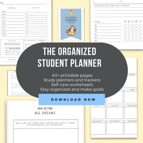 Organized Student Planner