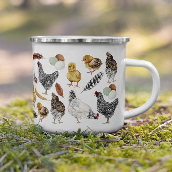 Chicken Coffee Mug - Etsy