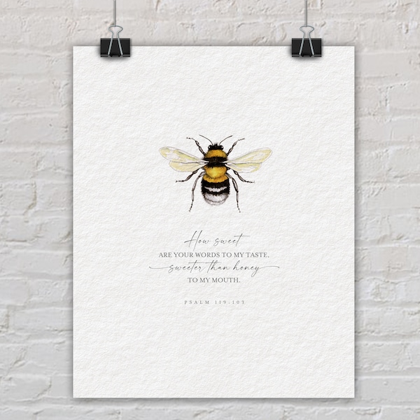 Bee Wall Art - Etsy