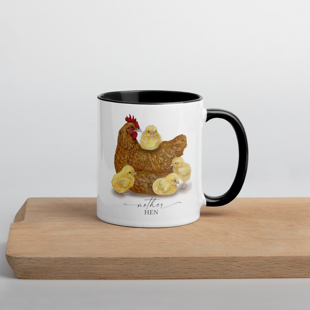 Mother Hen 4 Chicks Ceramic Mug ~ Coffee Tea ~ Mother’s Day Gift ...