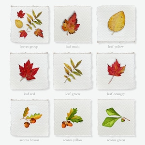 MINI Art Prints ~ Miniature Watercolor ~ Tiny Painting ~ Cute Little ...