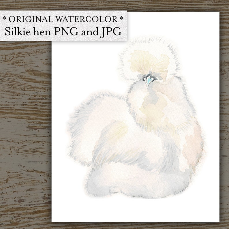 Chickens Watercolor Clipart Collection - PNG - JPG - Instant Download ...