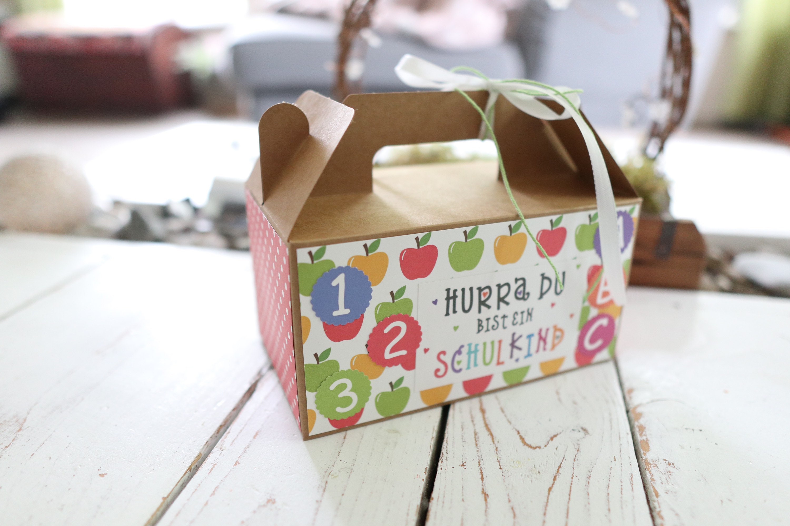 Einschulung Geschenkbox Geschenk zur Einschulung Mitbringsel - Etsy.de