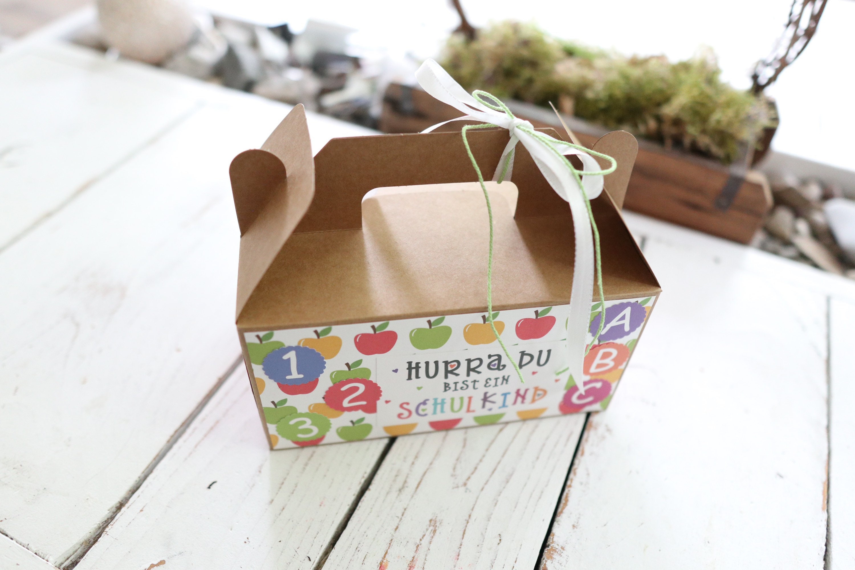 Einschulung Geschenkbox Geschenk zur Einschulung Mitbringsel - Etsy.de