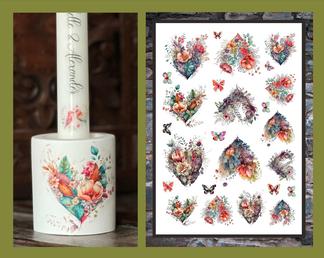 A4 Easter Rub Sticker Raysin Rub Transfer Sticker Decoration - Etsy