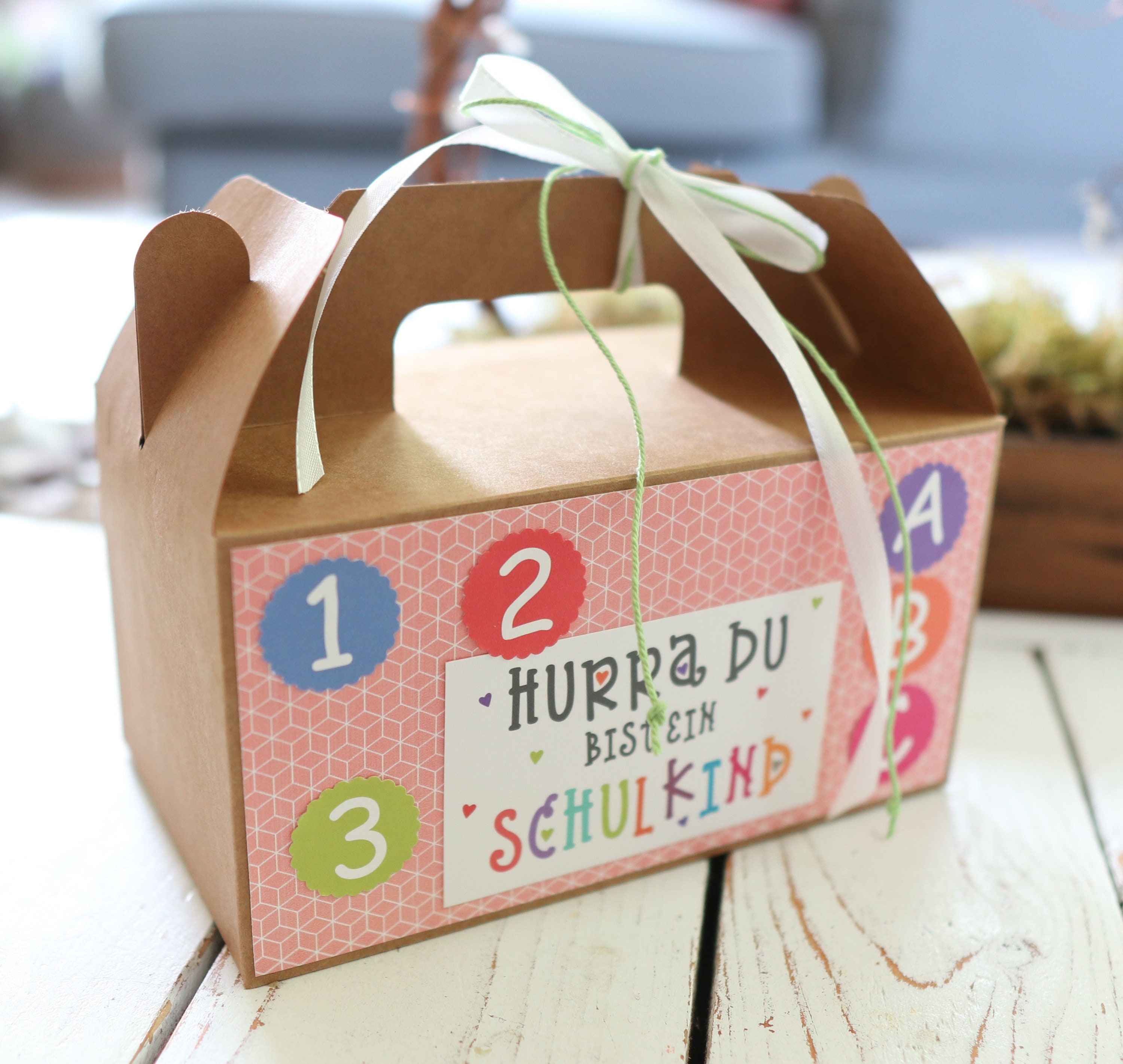 Einschulung Geschenkbox Geschenk zur Einschulung Mitbringsel - Etsy.de