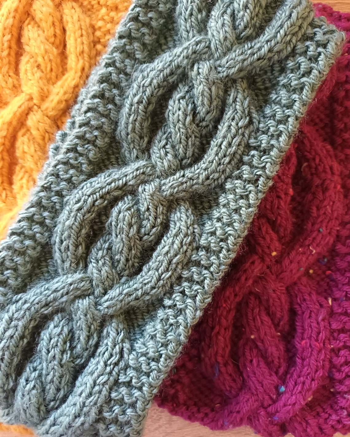 Knitting Pattern: on the Ropes Headband Celtic Knitting - Etsy