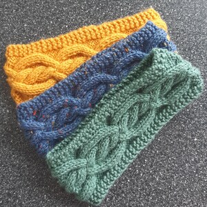Knitting Pattern: on the Ropes Headband * Cabled Celtic Headband ...